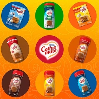 KEM CÀ PHÊ DẠNG LỎNG, HẠT PHỈ - COFFEE-MATE CREAMER, HAZELNUT, 180 VIÊN ...