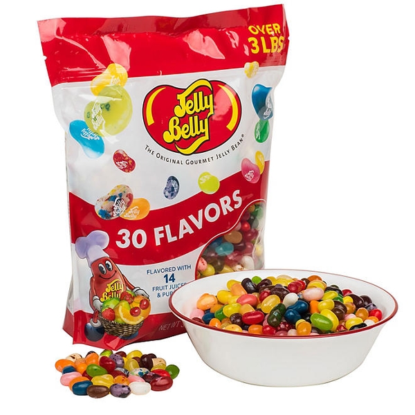 KẸO TRÁI CÂY - JELLY BELLY GOURMET JELLY BEANS 30 FLAVORS (51 OZ) Thích ...