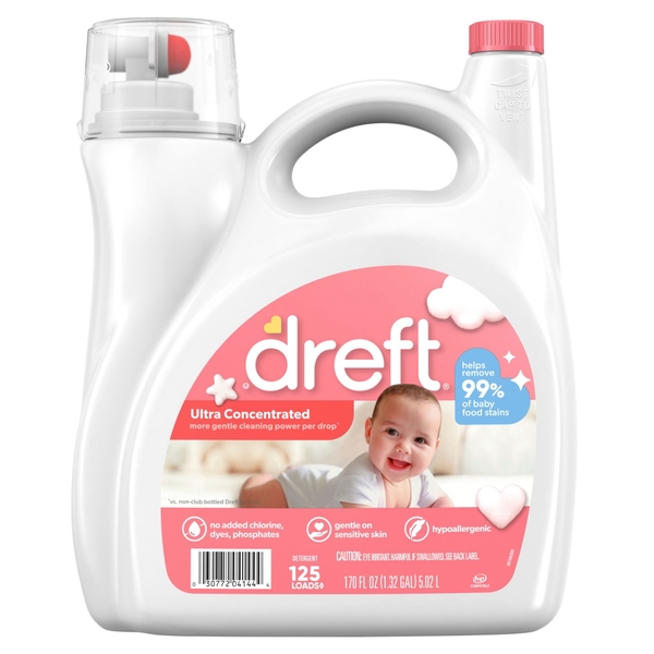 NƯỚC GIẶT XÃ TRẺ EM DREFT SIÊU ĐẬM ĐẶC DREFT ULTRA CONCENTRATED LIQUID ...