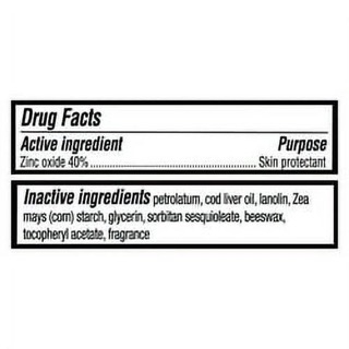 KEM MỠ TRỊ HĂM TÃ - EQUATE DIAPER RASH OINTMENT WITH 40% ZINC OXIDE, 16 ...