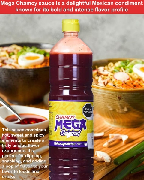 NƯỚC SỐT CHAMOY - SALSITA DE CHAMOY MEGA CHAMOY SAUCE, 1KG Thích Xài ...