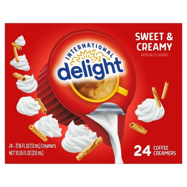 KEM CÀ PHÊ DẠNG LỎNG - INTERNATIONAL DELIGHT SWEET & CREAMY COFFEE ...