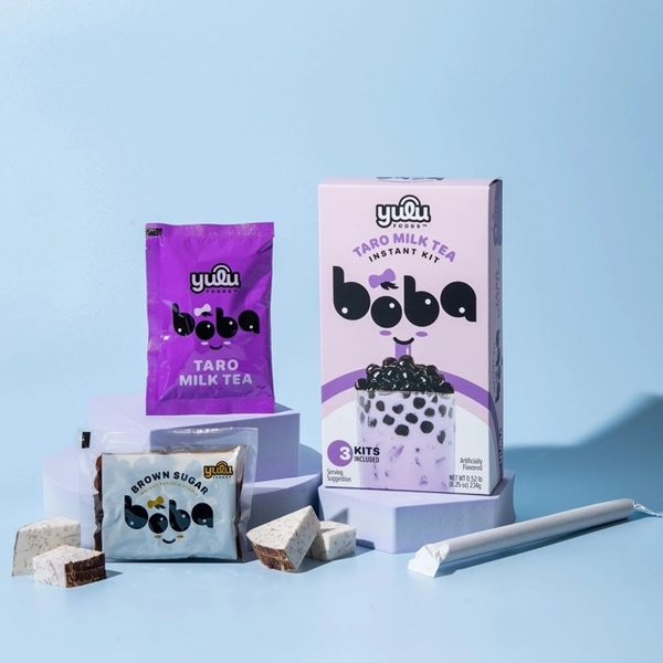BỘT TRÀ SỮA TRÂN CHÂU VỊ KHOAI MÔN - YULU INSTANT BOBA CLASSIC MILK TEA ...