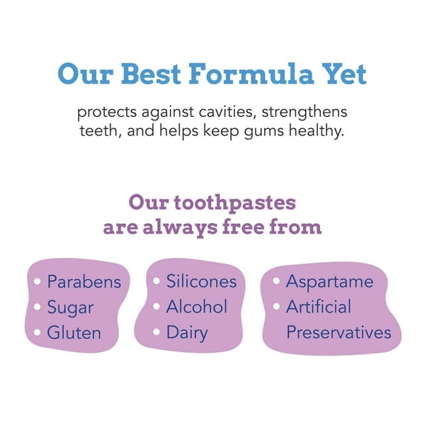 KEM ĐÁNH RĂNG CHỐNG SÂU RĂNG HƯƠNG VỊ QUẢ MỘNG & DÂU TÂY DÀNH CHO TRẺ ...