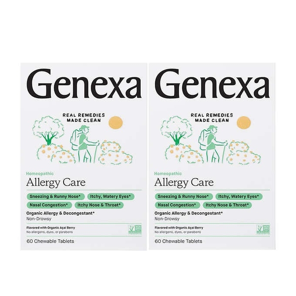 VIÊN NHAI CHỐNG DỊ ỨNG GENEXA ADULT ALLERGY CARE Thích Xài Hàng Mỹ
