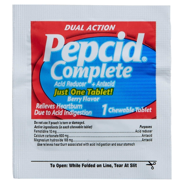 VIÊN NHAI KHÁNG AXIT GIẢM CHỨNG Ợ CHUA - PEPCID COMPLETE DUAL ACTION ...