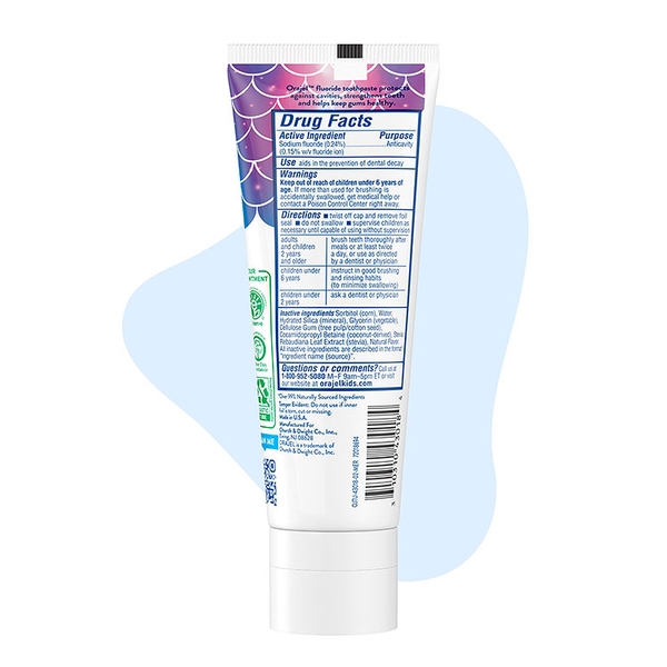 KEM ĐÁNH RĂNG CHỐNG SÂU RĂNG HƯƠNG VỊ QUẢ MỘNG & DÂU TÂY DÀNH CHO TRẺ ...