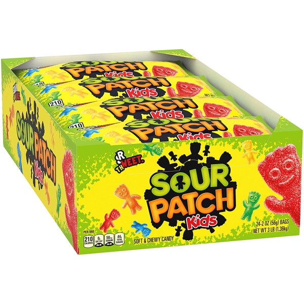 KẸO DẺO CHUA NGỌT SOUR PATCH KIDS SOFT & CHEWY CANDY, ORIGINAL Thích ...