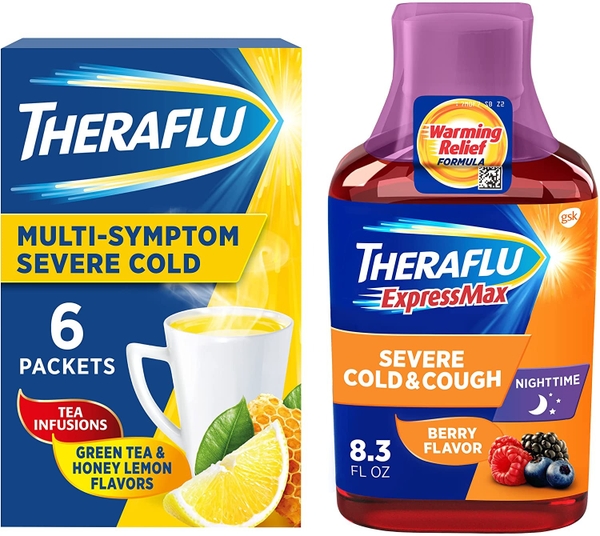 SIRO TRỊ HO VÀ CẢM LẠNH NẶNG NGÀY & ĐÊM THERAFLU EXPRESSMAX DAY AND ...