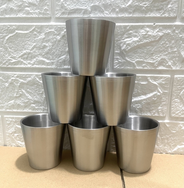 Ly Inox #304 Mờ [ Dung Tích: 150ml ] HÀNG VIỆT NAM