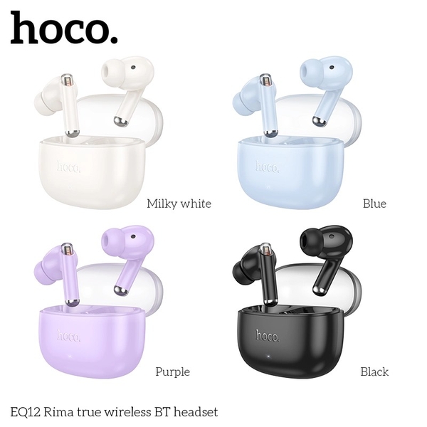 TAI NGHE BLUETOOTH HOCO Q12 RIMA KIỂU DÁNG AIRPODS CHÍNH HÃNG (20)
