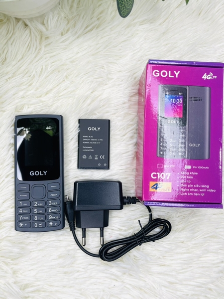 Điện thoại Người Già 4G Goly C107 4G sóng tốt,loa to,đèn pin siêu sáng ...