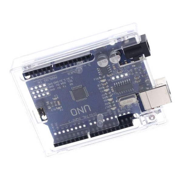 Vỏ Arduino Uno R3 Mica Trong