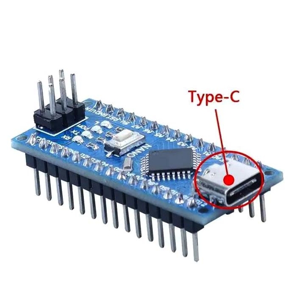 KIT Arduino Nano CH340 - Tặng Kèm Cáp Nạp Code