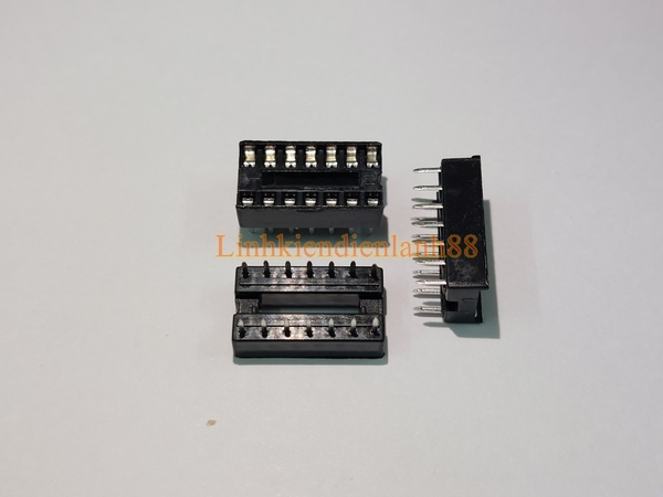 Đế IC 14 chân DIP-14 loại dẹp Linh Kiện Điện Lạnh 88