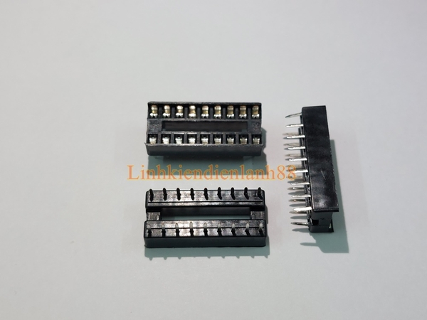 Đế IC 18 chân DIP-18 loại dẹp Linh Kiện Điện Lạnh 88