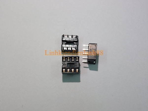 Đế IC 8 chân DIP-8 loại dẹp Linh Kiện Điện Lạnh 88