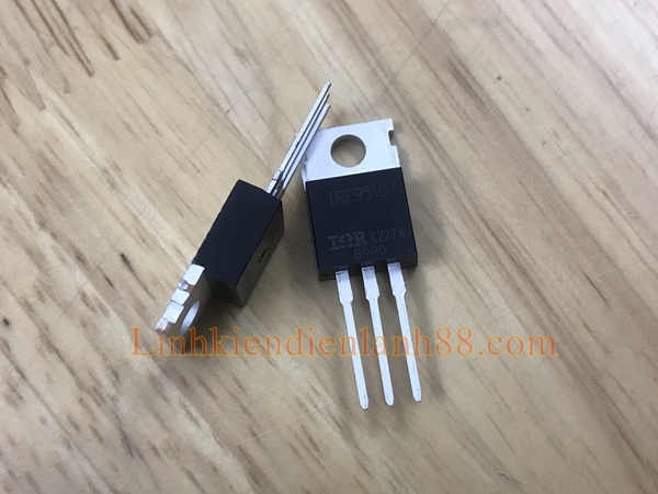 Mosfet IRF9510 Kênh-N Dip-3 Mới 100%. Linh Kiện Điện Lạnh 88
