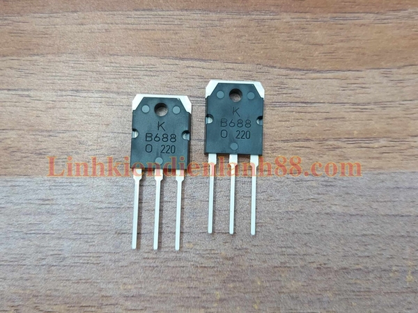 Transistor B688 2SB688 Lưng Đồng Mới, Chính Hãng 100%. Linh Kiện Điện ...