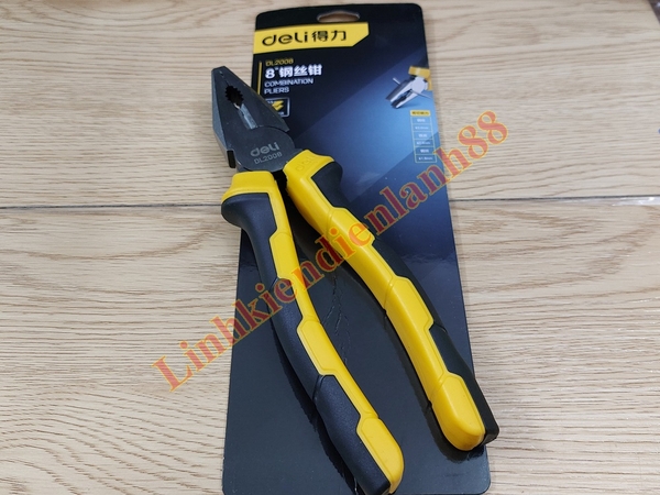 Kìm Deli DL2008- 21CM hàng mới chính hãng Linh Kiện Điện Lạnh 88