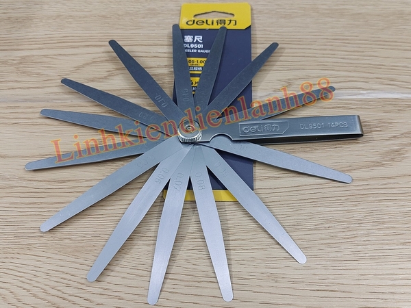 Thước đo độ dầy Deli DL9501 mới , chính hãng! Linh Kiện Điện Lạnh 88