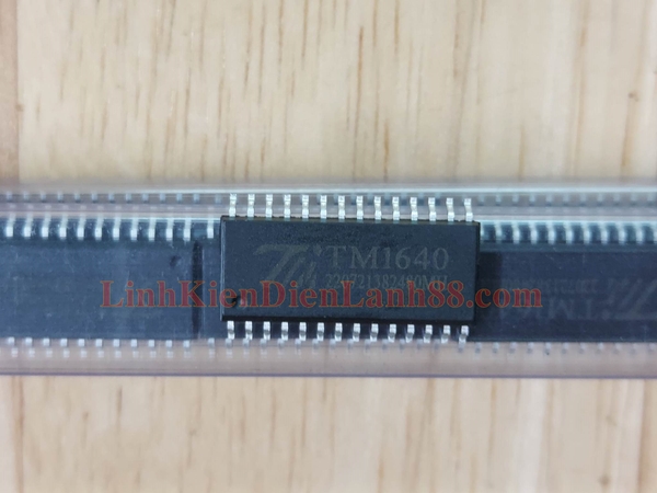 IC Điều khiển led TM1640 dán 28 chân mới chính hãng 100% Linh Kiện Điện ...