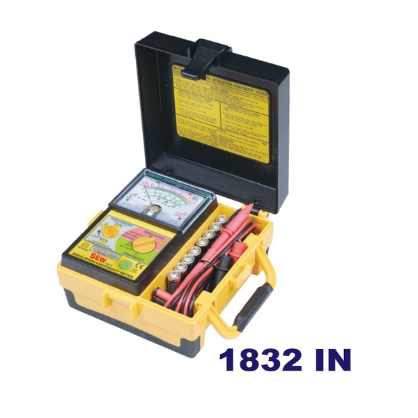Thiết bị đo điện trở cách điện chỉ thị kim SEW 1832 IN - Etech