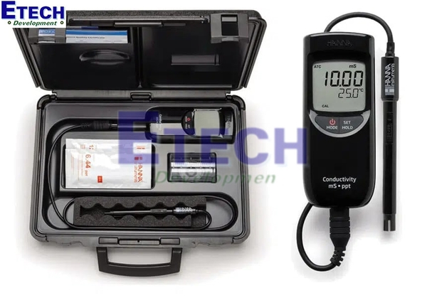 Máy đo EC/TDS/Nhiệt Độ Thang Cao HANNA HI99301 - Etech