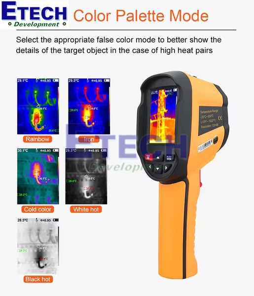 Camera đo nhiệt độ hồng ngoại Smart Sensor ST8550 - Etech