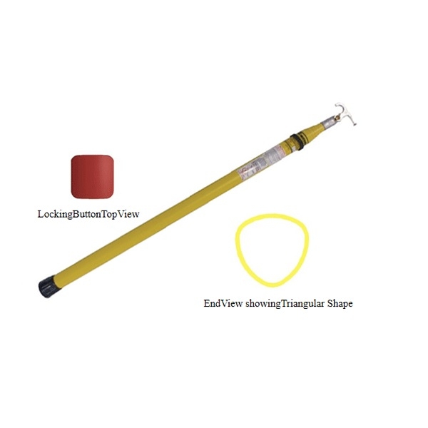 Sào cách điện loại lồng rút Anbaco HV-216 - Etech