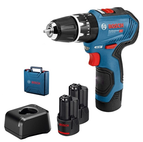 Máy khoan vặn vít động lực dùng pin Bosch GSB 12V-30 - Etech