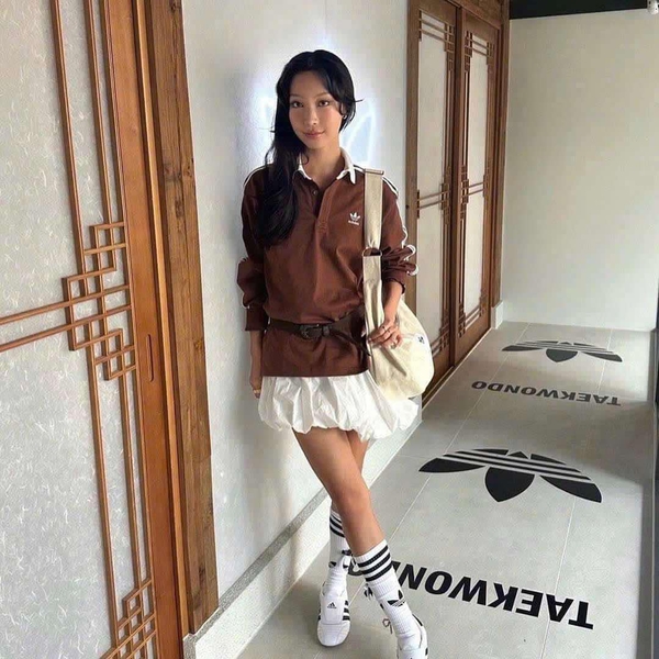 Áo Adidas Polo Adicolor Rugby Brown [ IZ2469 ] | CITISHOP