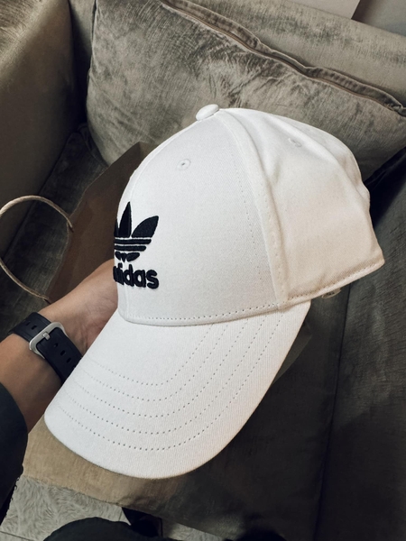 Mũ Adidas Trefoil Baseball Cap White [ FJ2544 ] | CITISHOP