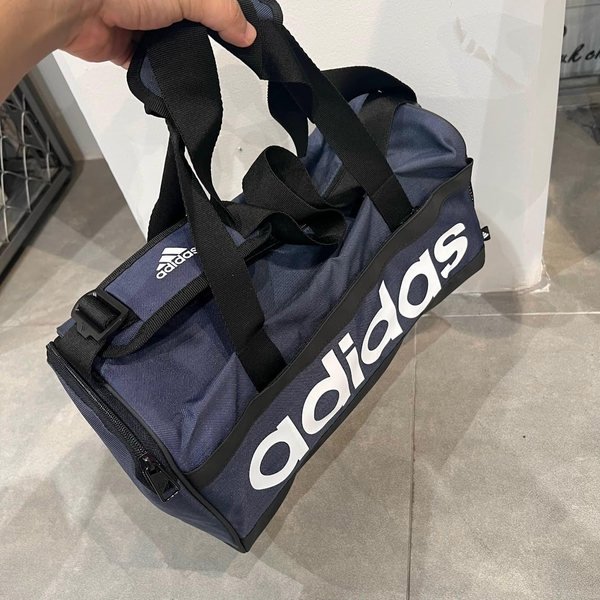 Túi Adidas Duffel Linear Essentials Navy [ HR5346 ] | CITISHOP