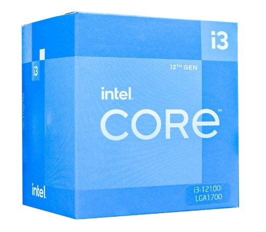 CPU Intel Core i3 12100 (Intel LGA1700 - 4 Core - 8 Thread - Base 3.3Ghz - Turbo 4.3Ghz - Cache ...