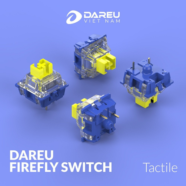 Bộ switch DAREU FIREFLY (TACTILE) Hotswap Switches – POT x45 sw