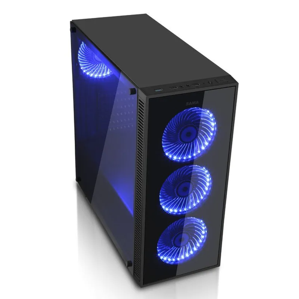 Case máy tính Sama Shadow kèm 4 FAN LED