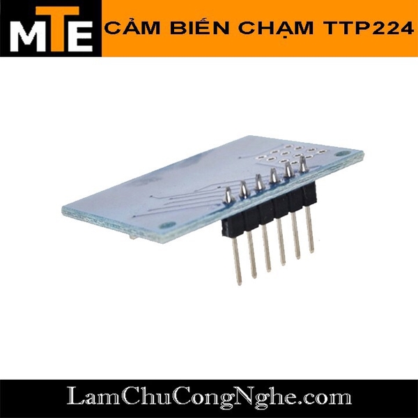 Cảm biến chạm 4 phím TTP224 - Module touch sensor cảm ứng điện dung MTE