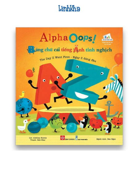 Sách Song Ngữ AV - Alphaoops! Bảng Chữ Cái Tiếng Anh Tinh Nghịch - The ...