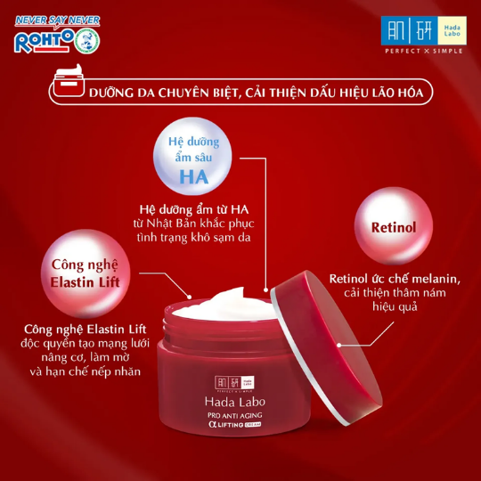 Hada Labo Pro Anti Aging Lifting Cream 50g