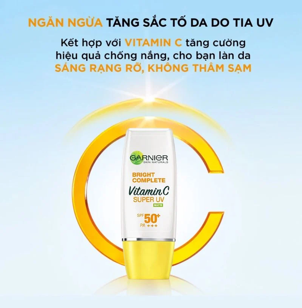 Garnier Kem Chống Nắng Mini SPF 50+ PA