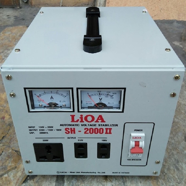 ỔN ÁP LIOA 2KVA - 2KW MÃ SP SH - 2000 II ĐỜI MỚI NHẤT HIỆN NAY, GIÁ RẺ