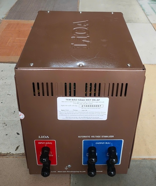 ỔN ÁP LIOA 1 PHA 5KVA - 5KW MODEL SH - 5000 HÀNG TỒN KHO, BÁN THANH LÝ