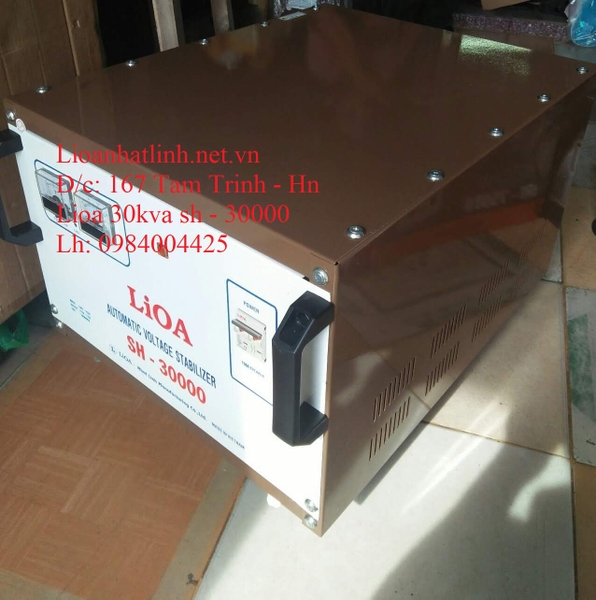 LIOA 30K, ỔN ÁP LIOA 30KVA SH 30000 HÀNG TỒN KHO THẾ HỆ 1, BÁN GIÁ RẺ