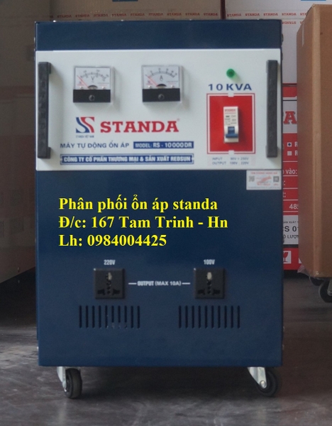 GIÁ LIOA STANDA 10KVA, MÁY ỔN ÁP STANDA 10KVA GIÁ BAO NHIÊU