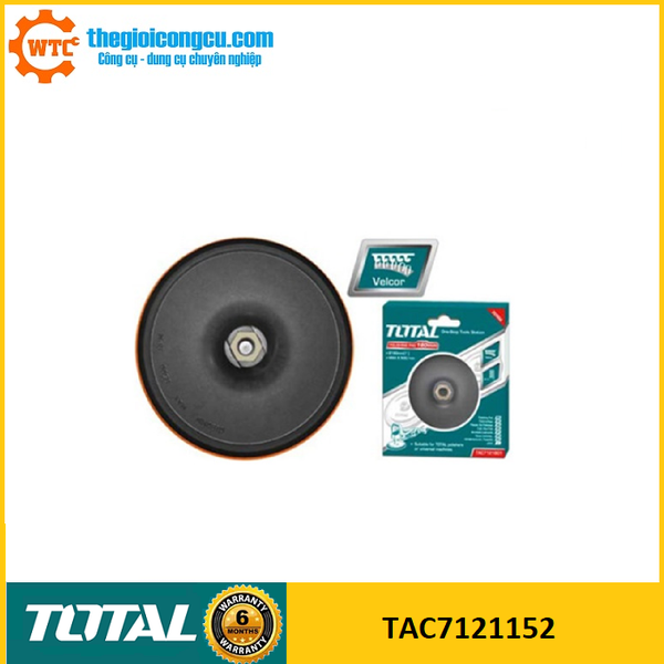 100mm Đĩa cao su đánh bóng Total TAC7121152