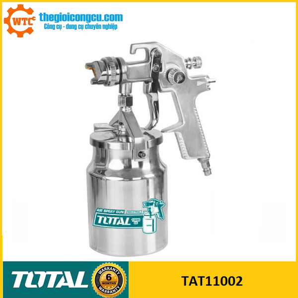 Súng phun sơn dùng hơi 1000cc Total TAT11002
