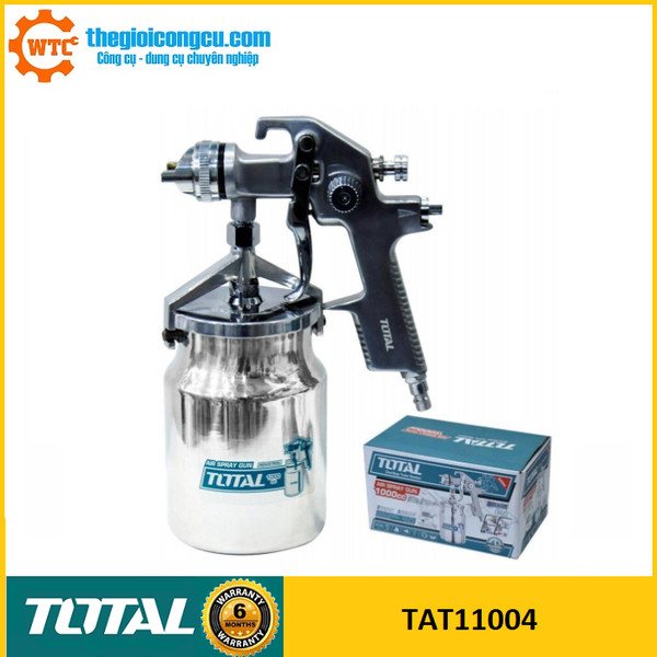 Súng phun sơn dùng hơi 1000cc Total TAT11004