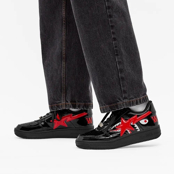 Bape Sta Low 'Mad Shark - Triple Black' | Duyet Fashion