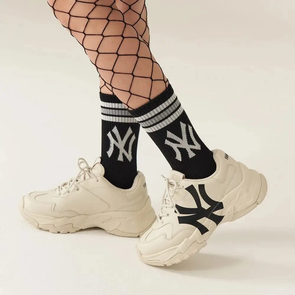 Giày Sneaker Mlb Bigball Chunky A New York Yankees "White" 3ASHC101N ...